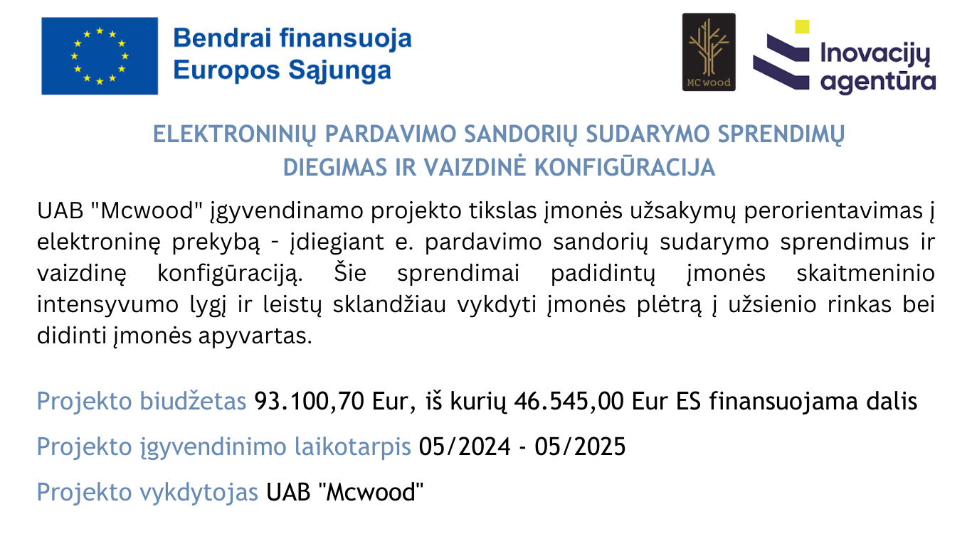 ES Finansavimas - MCWOOD